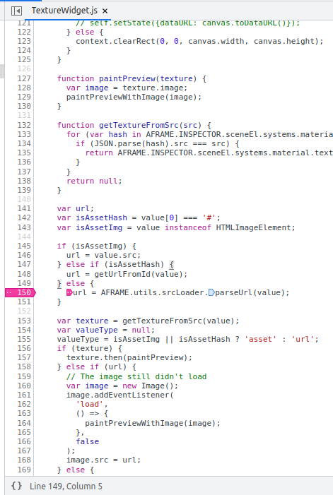Visual Inspector Crashing 1.4.0 · Issue #5257 · aframevr/aframe · GitHub
