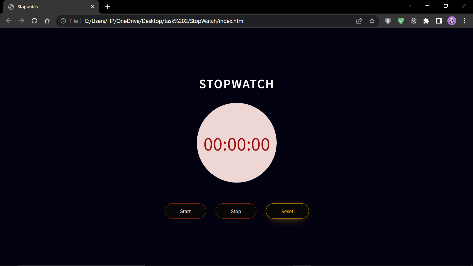 GitHub - Manogna-18/Timer-and-Stopwatch: This is a project that shows timer to New Year and a ...
