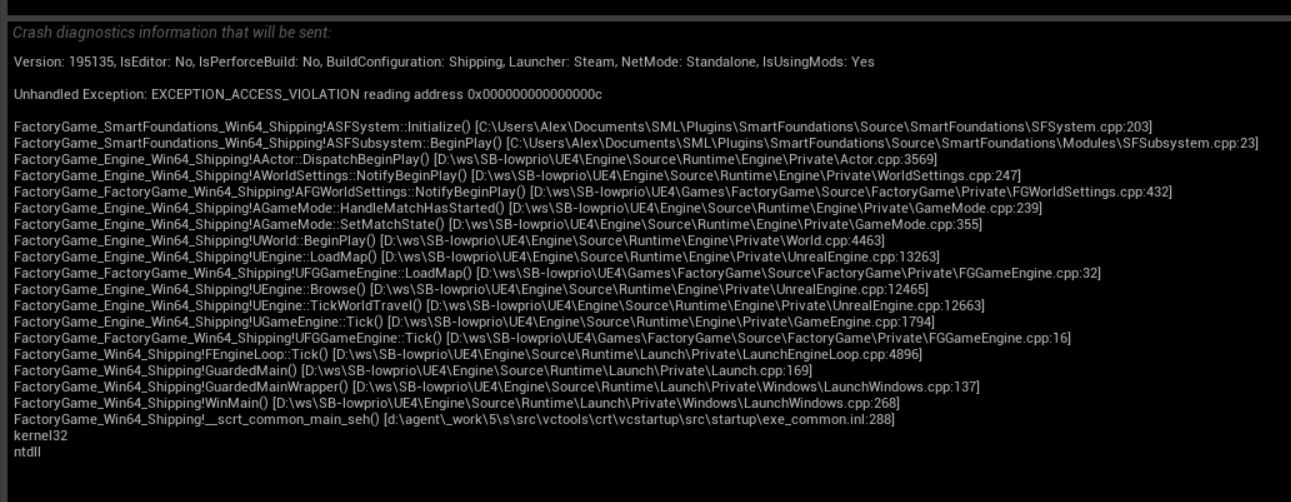 game crashes when trying to load save · Issue #76 · SmartFoundations/SmartIssueTracker · GitHub