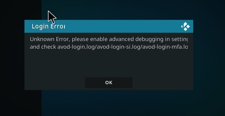 Error while logging in · Issue #649 · Sandmann79/xbmc · GitHub