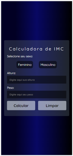 GitHub - JeanLamego/CalculadoraDeIMC: Este projeto é sobre uma calculadora de IMC a qual o ...