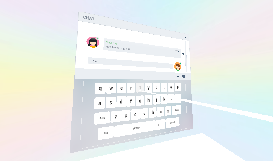 GitHub - Yujinnnnnnn/VR_Keyboard: Keyboard for VR