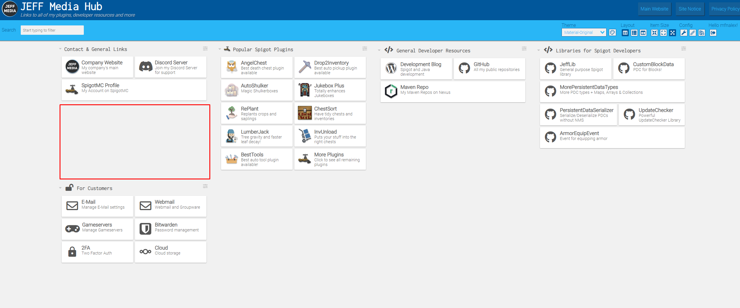 [FEATURE_REQUEST] Masonry layout · Issue #1233 · Lissy93/dashy · GitHub