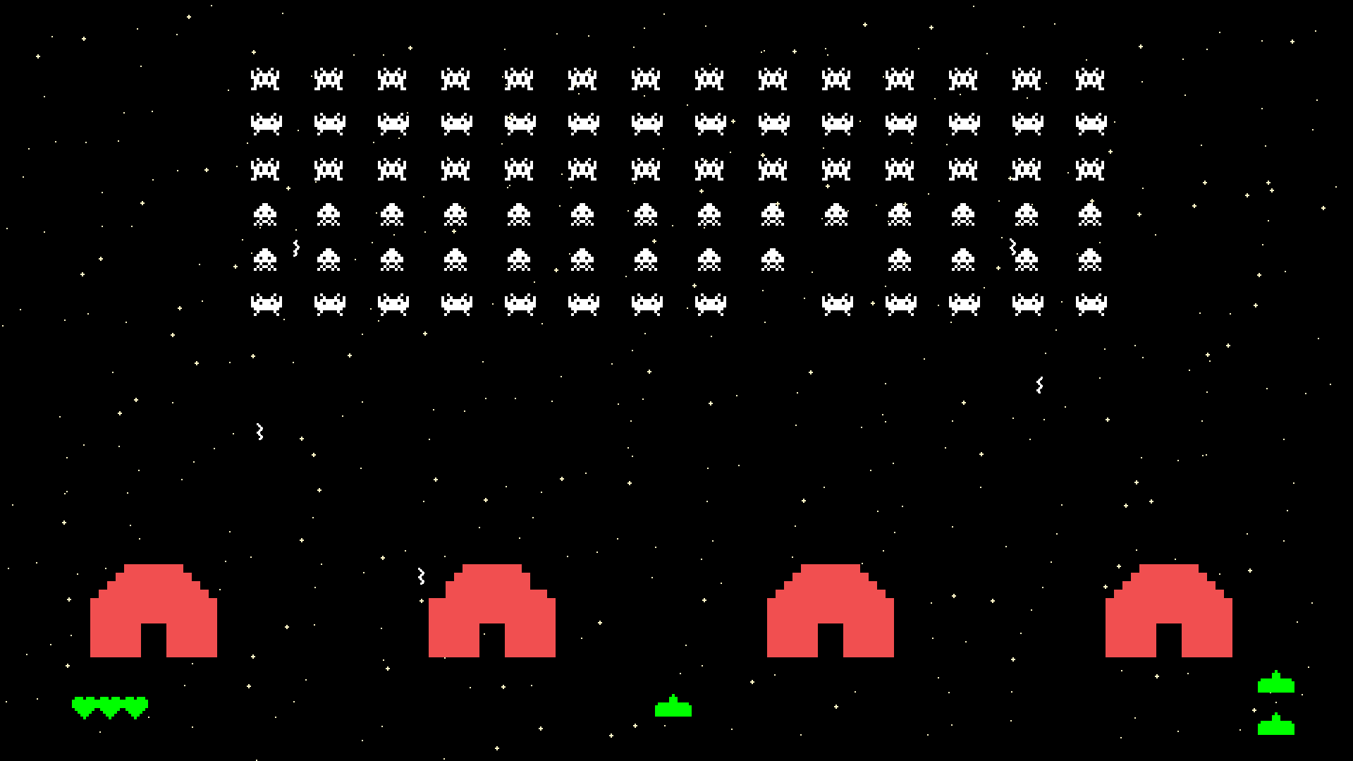 GitHub - arukurei/AlienInvasion: A small video game based on the "Space Invaders" of arcade game ...