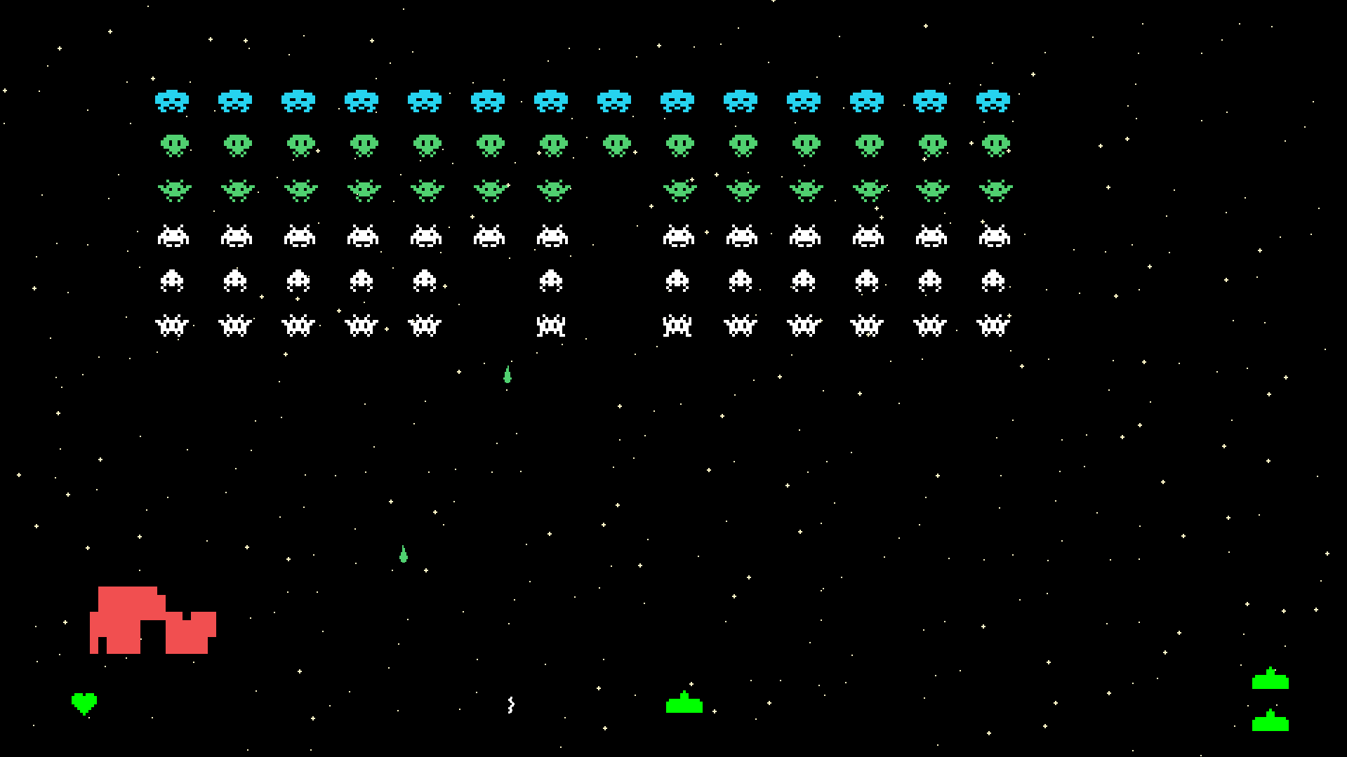 GitHub - arukurei/AlienInvasion: A small video game based on the "Space Invaders" of arcade game ...