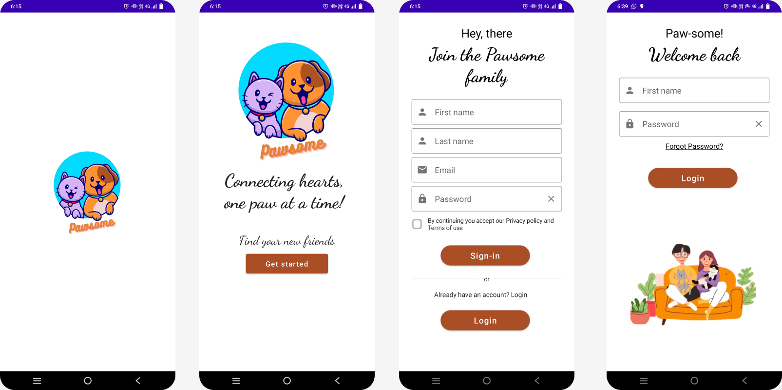 GitHub - RashmitaRaut/Pawsome-app: • Developed a pet adoption app ...