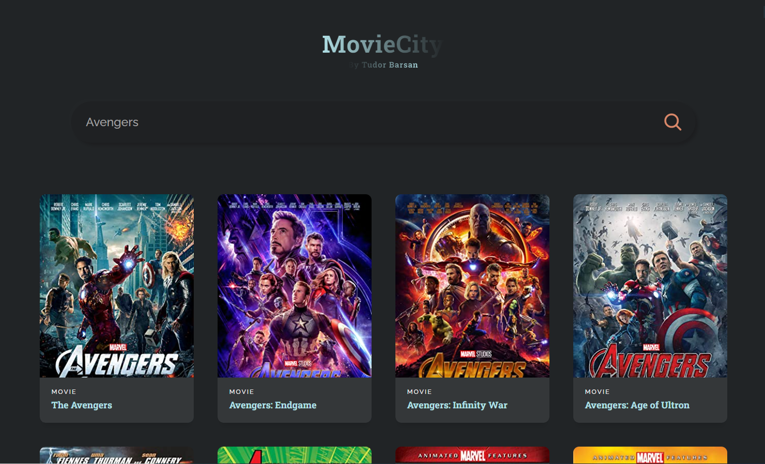 MovieCity-React-App | Devpost