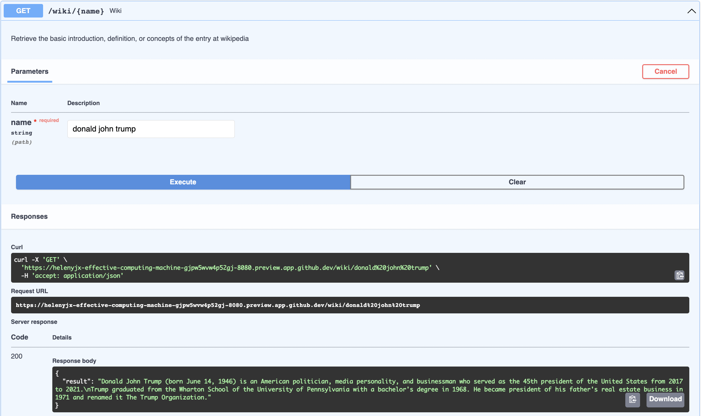 GitHub - nogibjj/Project-4-API-AWS-Jiaxin-Ying