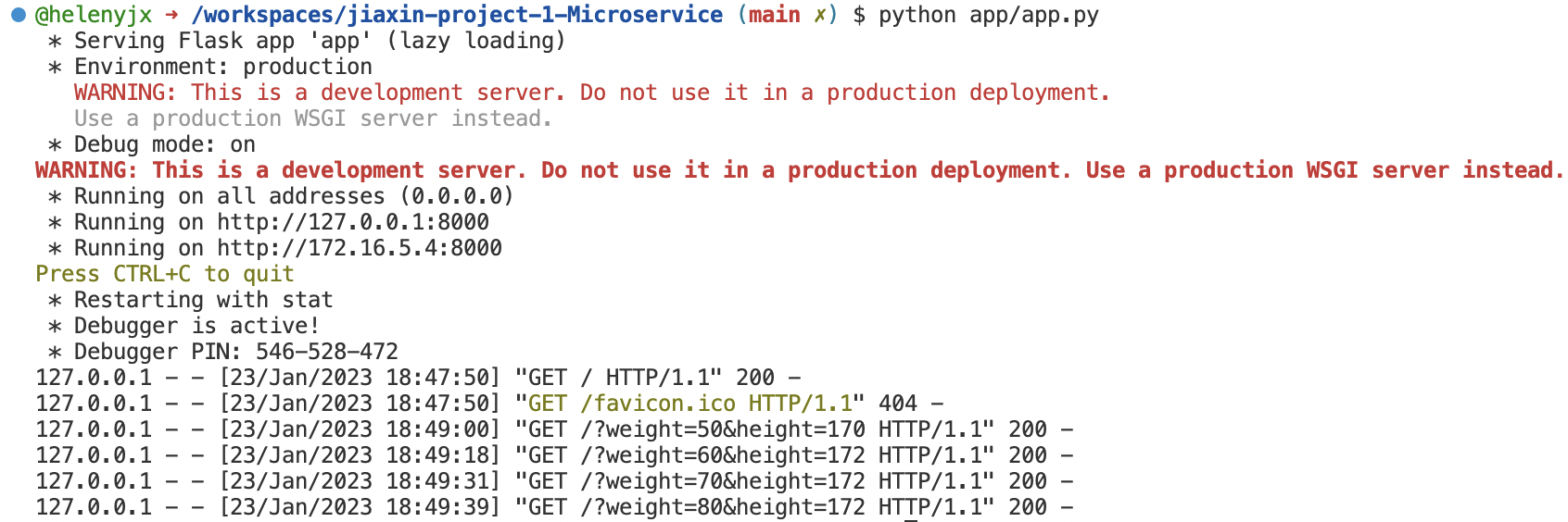 GitHub - nogibjj/jiaxin-project-1-Microservice