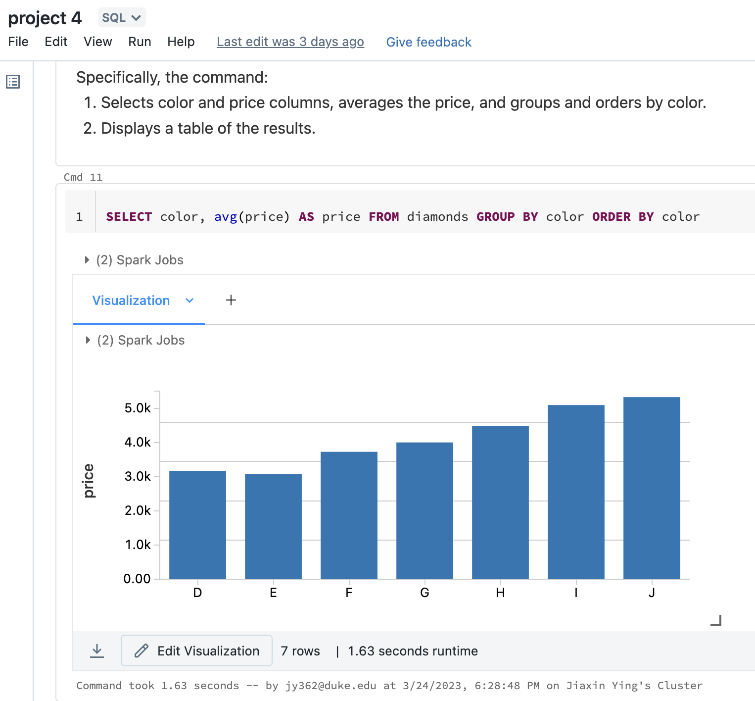 GitHub - nogibjj/Project-4-Jiaxin-Big-Data