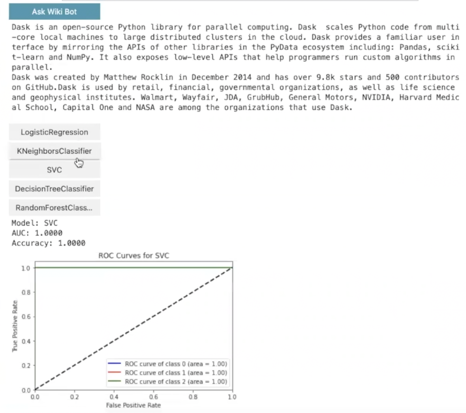 GitHub - nogibjj/Wikipedia-AI-Bot-yjx-cxy-sl: Wikipedia AI Bot