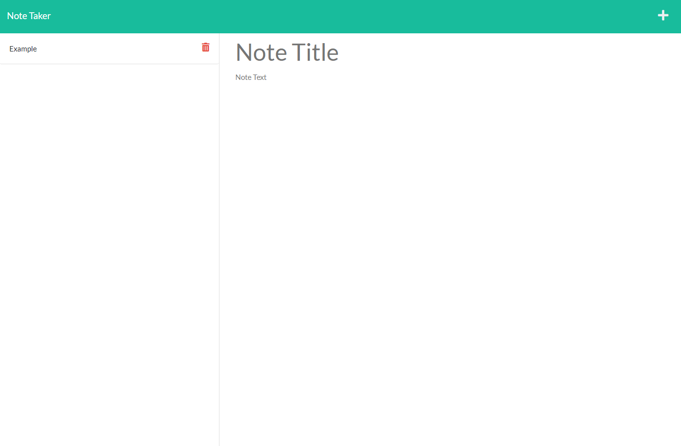 GitHub - roldanmoncada/Note-Taker-Express