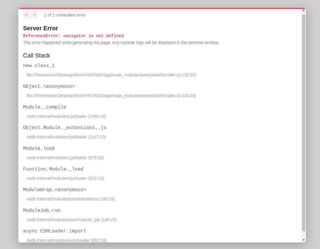 Referenceerror Navigator Is Not Defined · Issue 701 · Openreplayopenreplay · Github