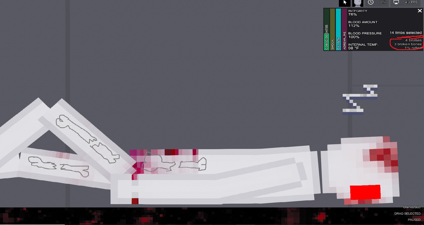 highlight broken bones when inspecting victim · Issue #2745 · studio-minus/ppg-bugs-and-requests ...