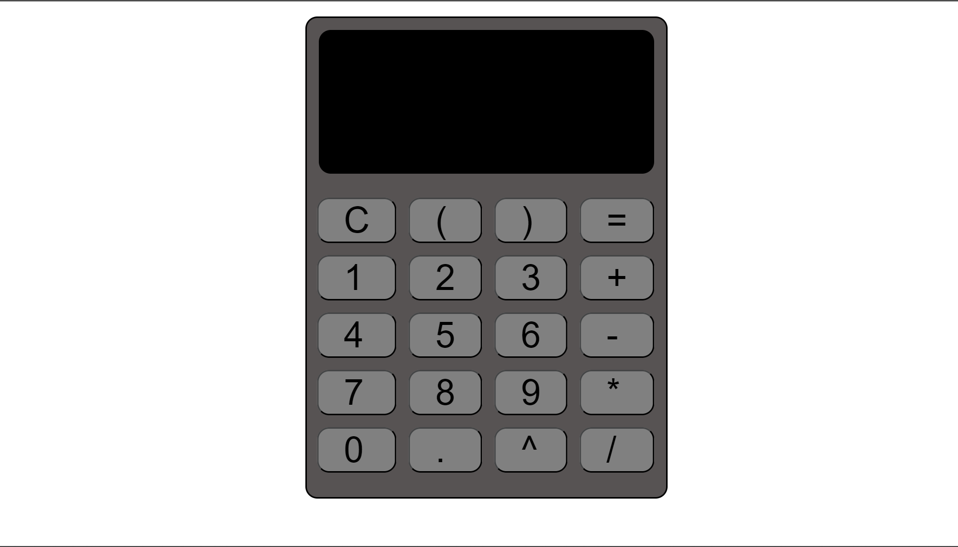 GitHub - ChrisMikhail/Simple-Calculator: This calculator was made with ...