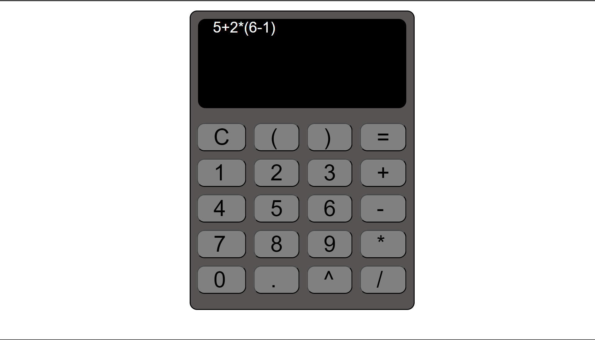 GitHub - ChrisMikhail/Simple-Calculator: This calculator was made with ...