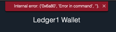 Error Verifying Address On Ledger · Issue #1840 · cryptoadvance/specter ...