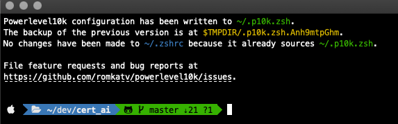 upward arrow character doesn't render properly? · Issue #276 · romkatv/powerlevel10k · GitHub