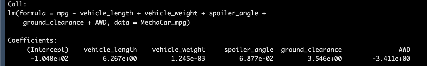 GitHub - cmason1996/MechaCar_Statistical_Analysis: Performing ...