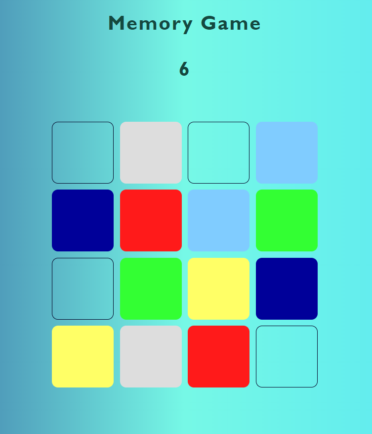 GitHub - fernandogbz/memory-game: Memory game - Skillshare