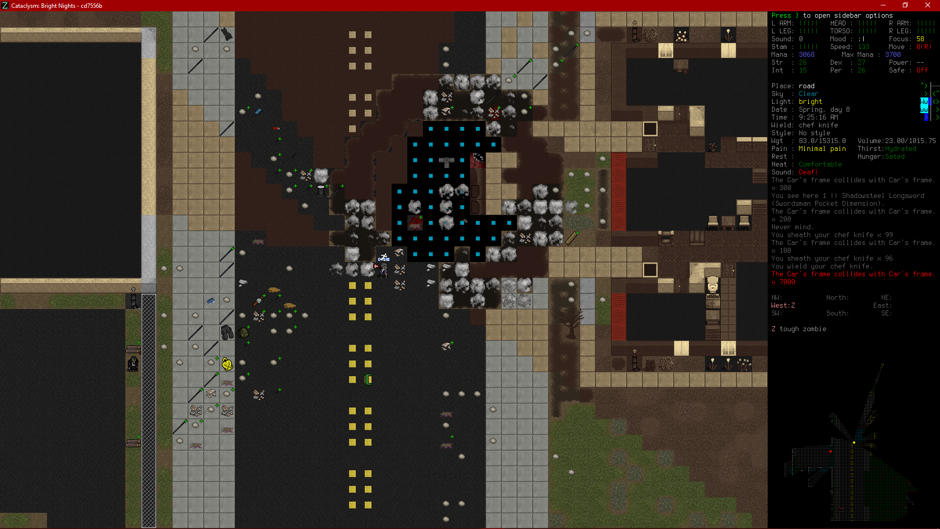 A car above a car infinitely collides while falling · Issue #3320 · cataclysmbnteam/Cataclysm-BN ...