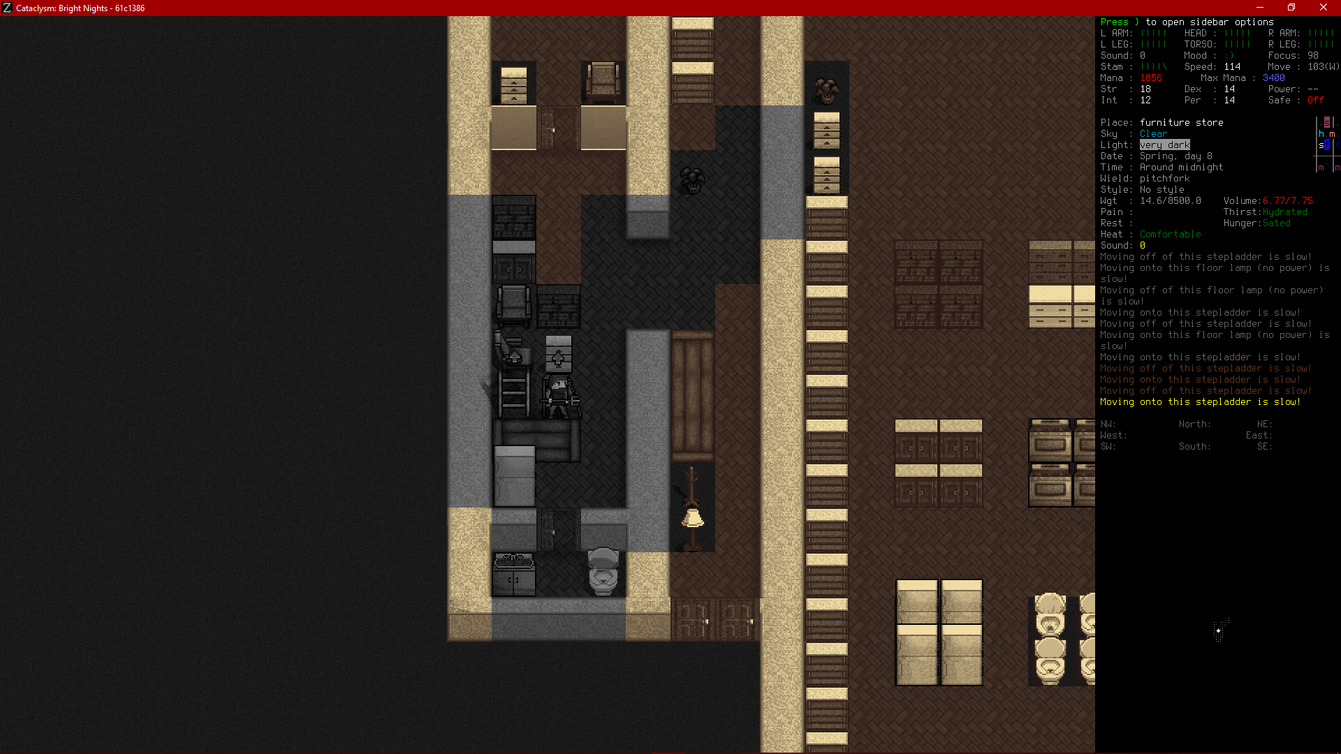 Moving onto deployed stepladders teleports you down and through the floor · Issue #3366 ...