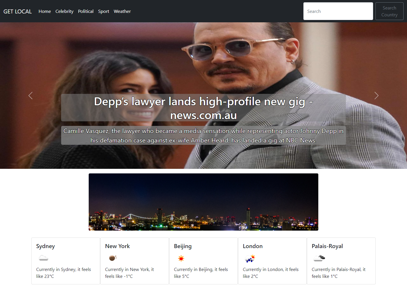 GitHub - Marwaynemclovin/Media-and-News-Geolocation