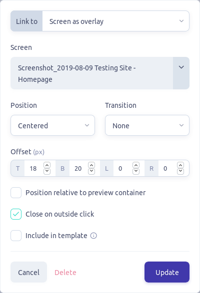 New screen position option: centered (vis-a-vis browser window) · Issue ...