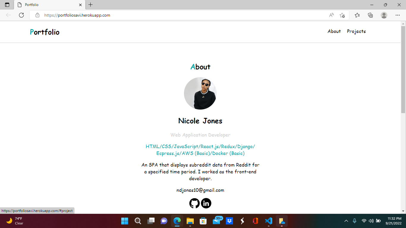 GitHub - NicoleJones01/portfolio: This is my portfolio project