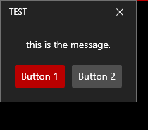 Opening a dialog window with SizeToContent used makes some weird artifacts from the resize ...