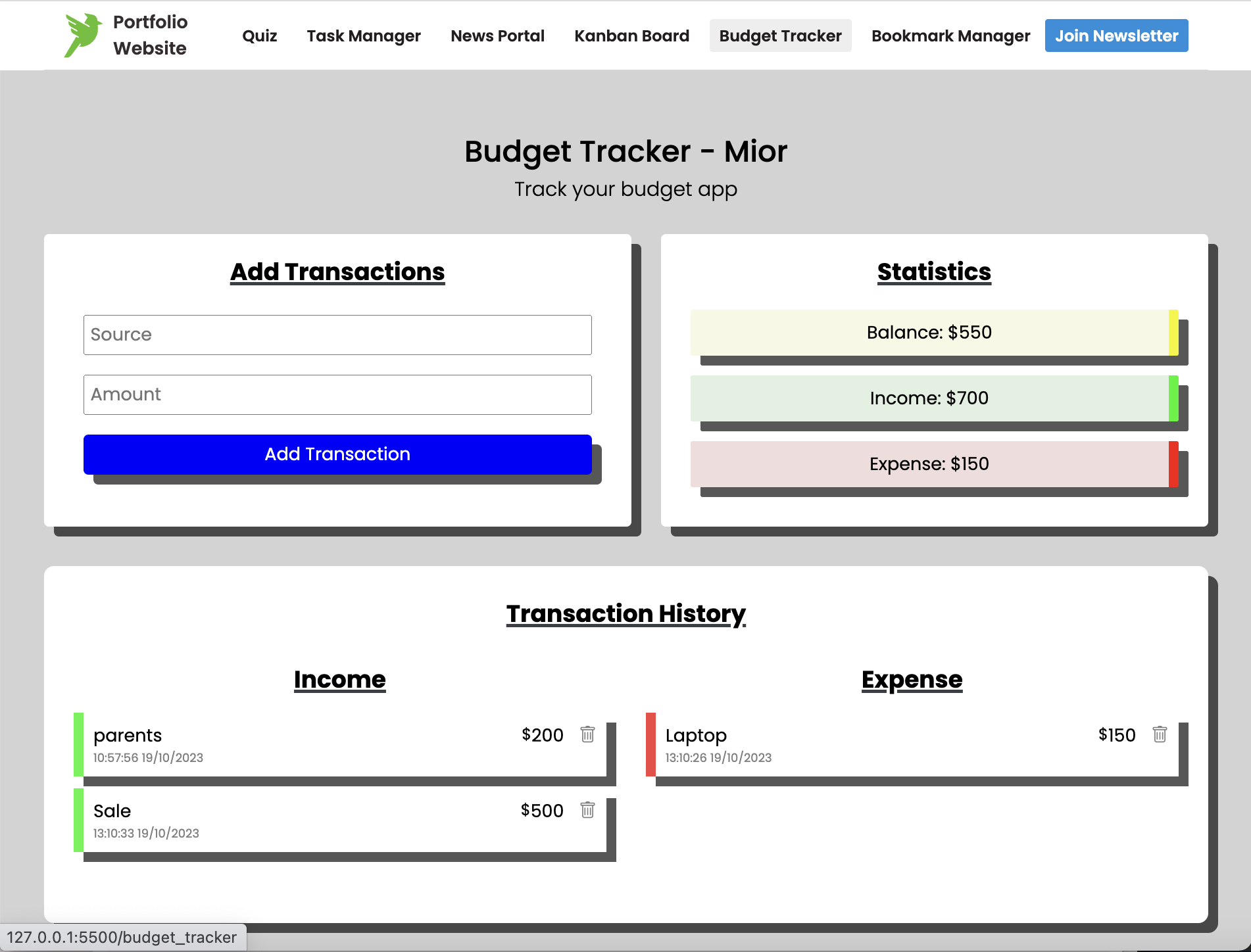 GitHub - miors/portfolio-website