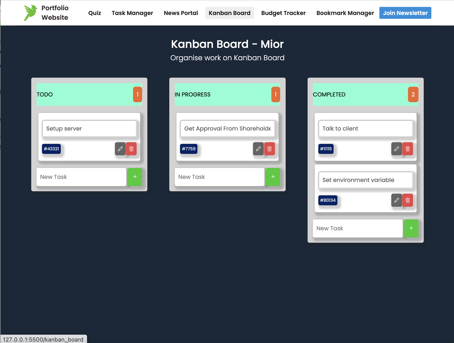 GitHub - miors/portfolio-website