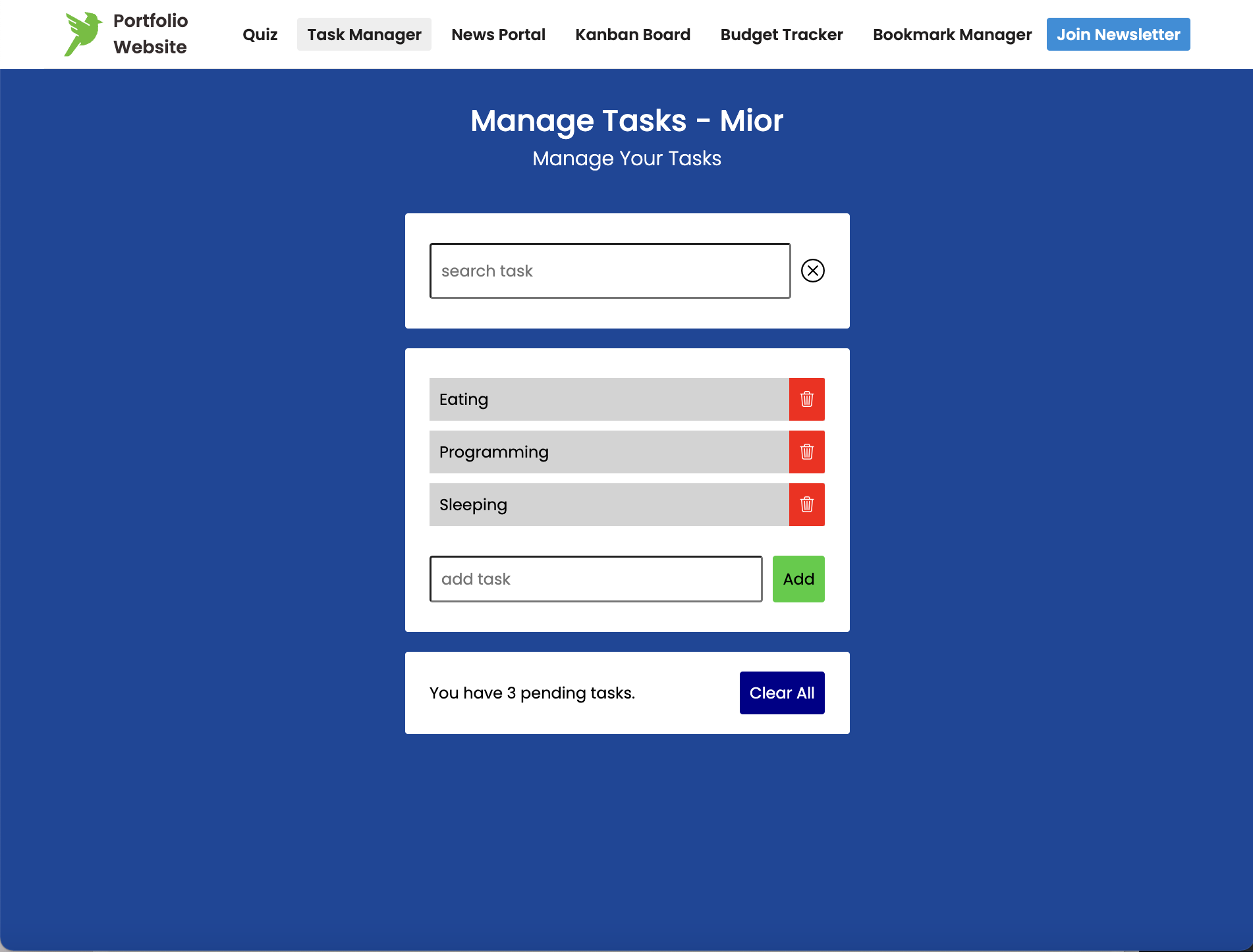 GitHub - miors/portfolio-website