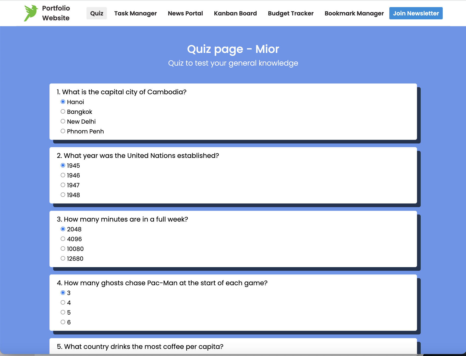 GitHub - miors/portfolio-website