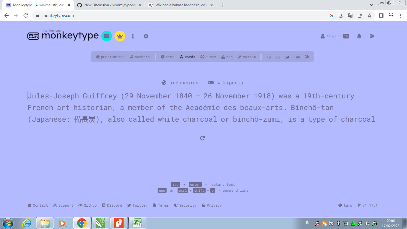 language and wikipedia · monkeytypegame monkeytype · Discussion #4004 · GitHub