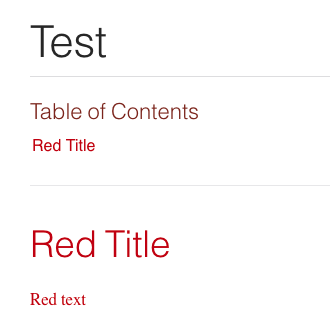Formatting of section titles not applied in toc · Issue #1247 ...