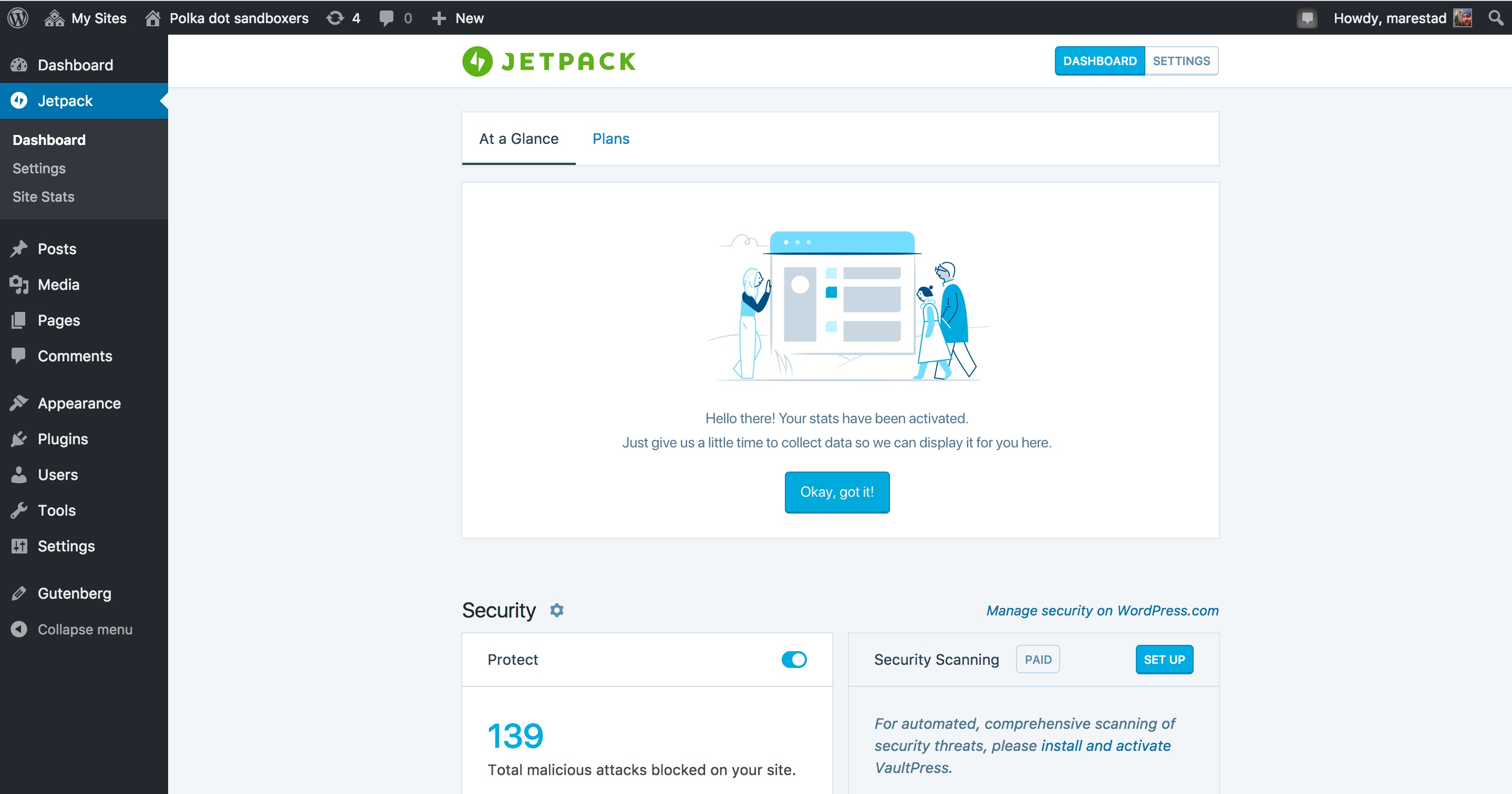 Introduce empty stats view for new users · Issue #7644 · Automattic/jetpack · GitHub
