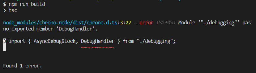 Building typescript project that includes Chrono 2.2.2 fails · Issue #381 · wanasit/chrono · GitHub