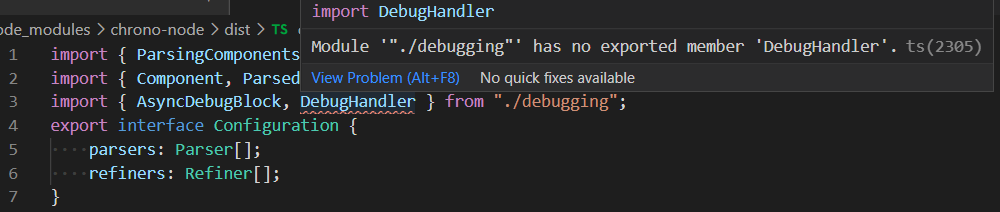 Building typescript project that includes Chrono 2.2.2 fails · Issue #381 · wanasit/chrono · GitHub