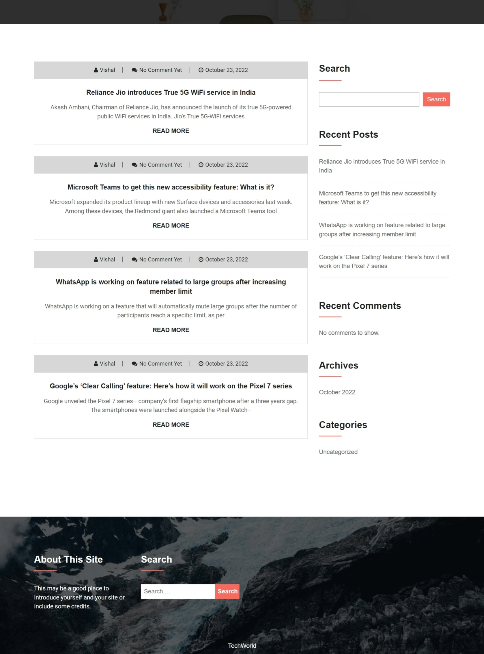 GitHub - Vishalpadala21/Techno-World: TechnoWorld website is great to ...