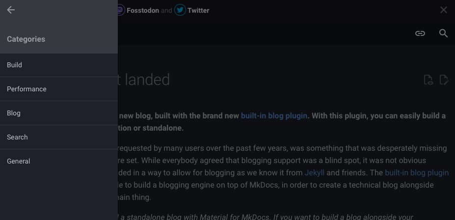 Table Of Contents Not Visible In Blog With Viewports Less Than 960px In Width 5975 · Issue