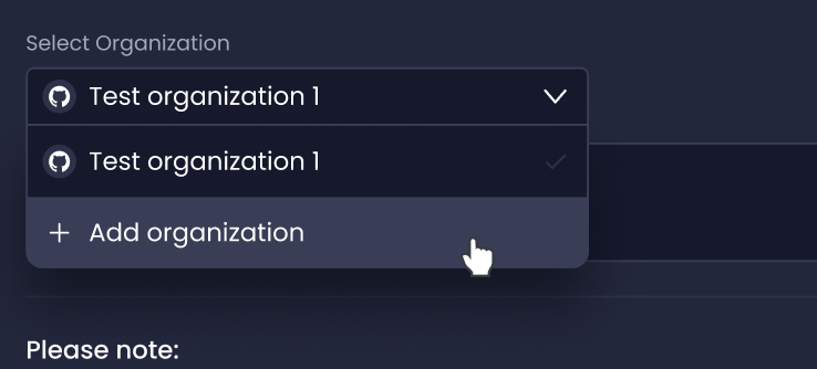 🐛 Bug Report Wrong Text Design In Select Git Org Dropdown · Issue 6011 · Amplication 5591