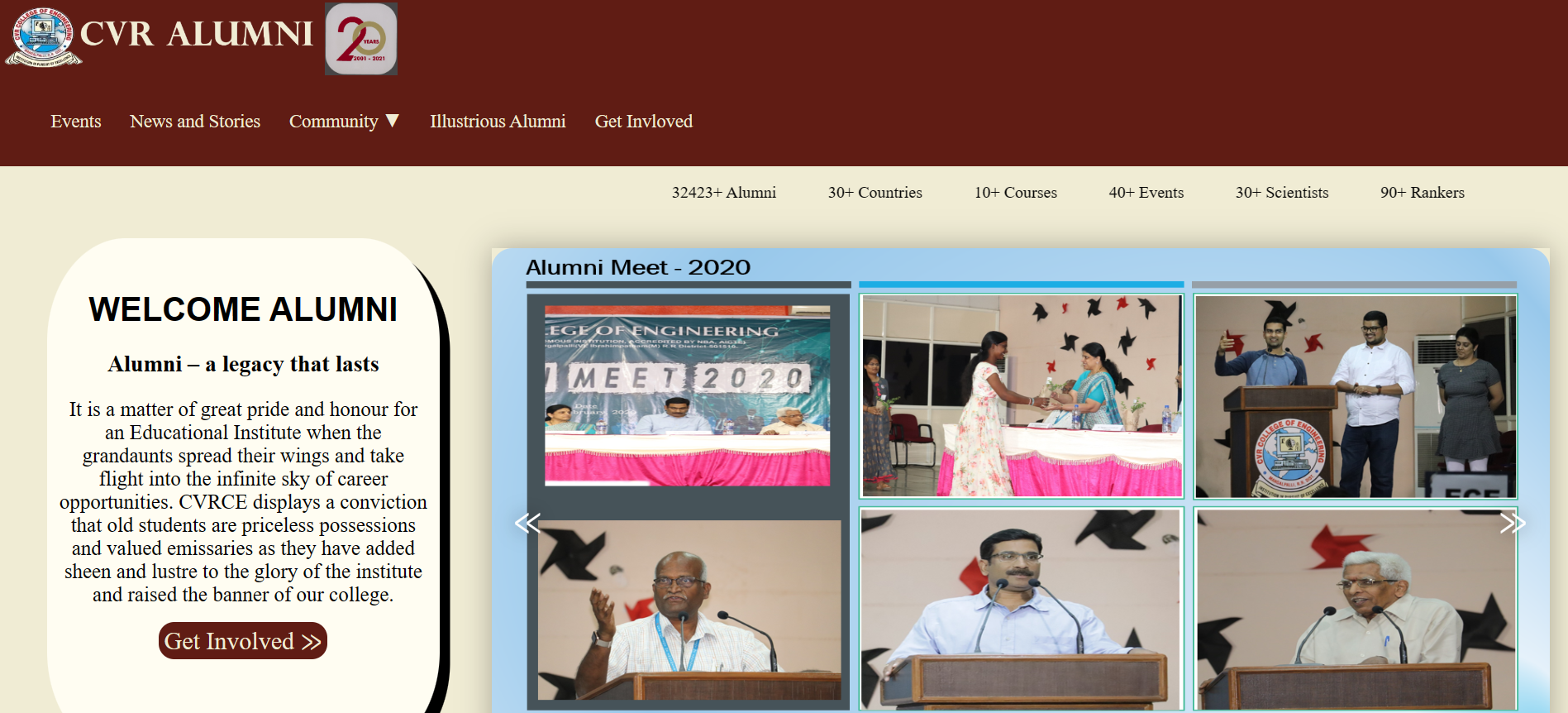 GitHub - Guna189/College_alumni_website: Creating a dynamic college alumni website, connecting ...