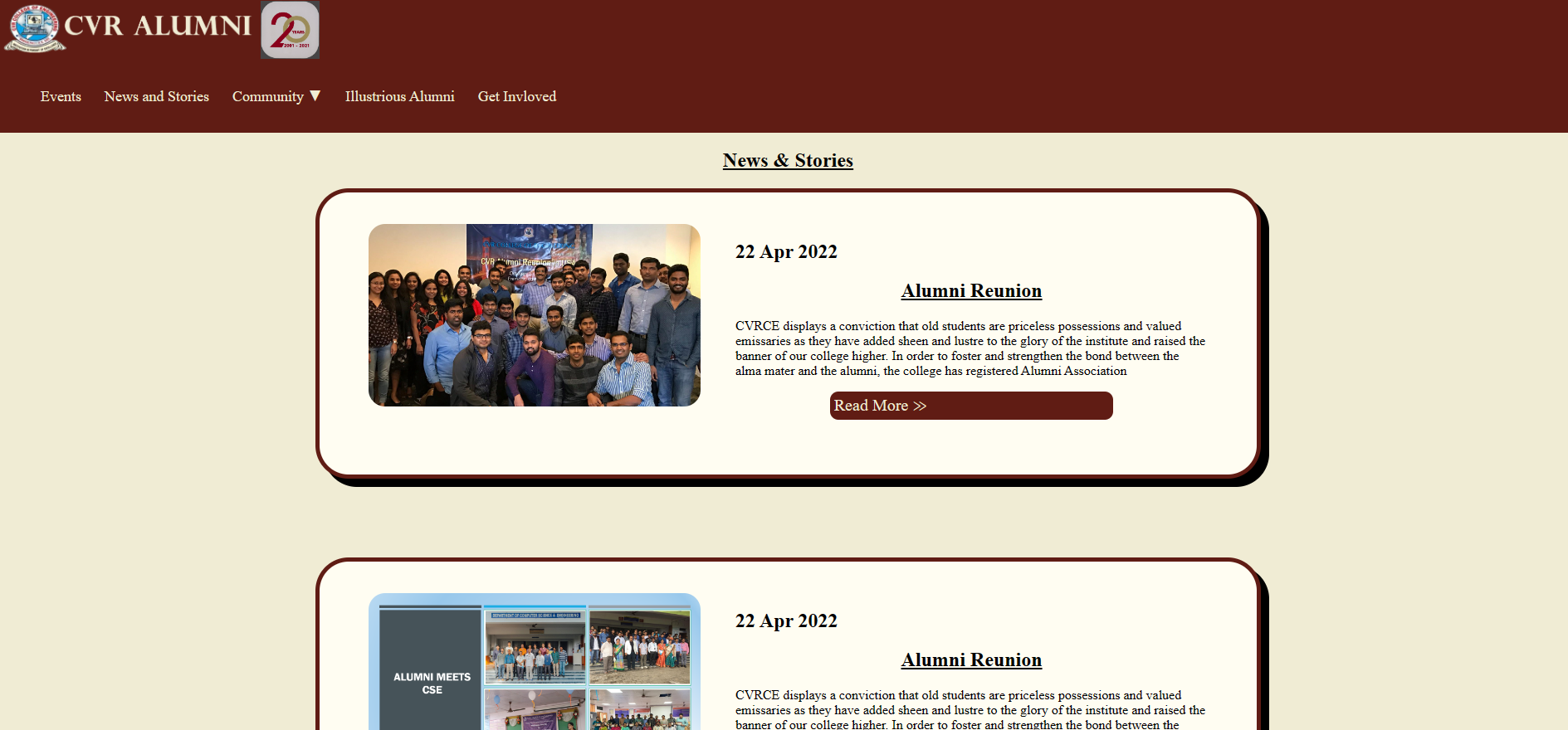 GitHub - Guna189/College_alumni_website: Creating a dynamic college alumni website, connecting ...