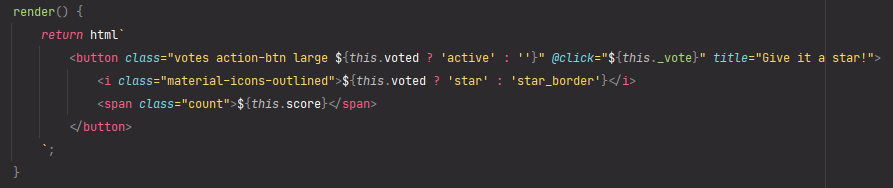 HTML inside of JS string literals does not get highlighted; JS code analysis gets stuck and ...