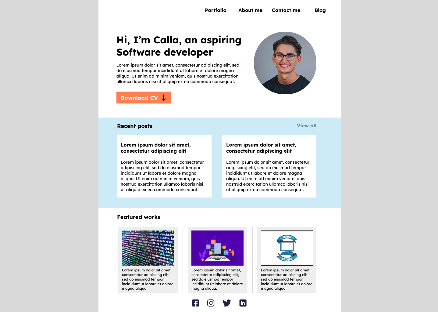 GitHub - Callasaurus/Personal-Page
