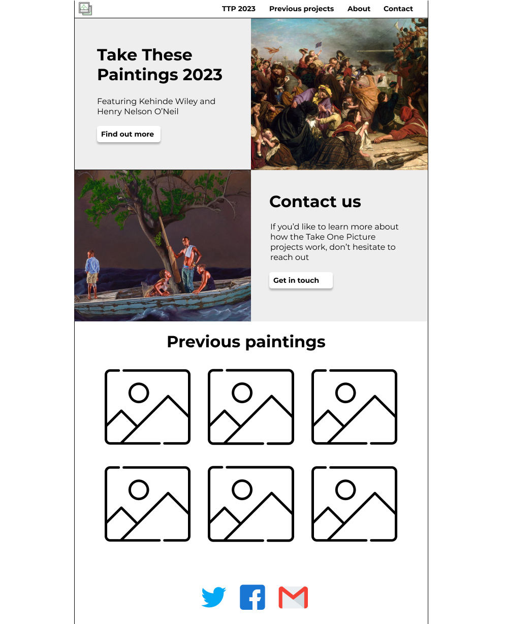 GitHub - Callasaurus/take-one-picture-project