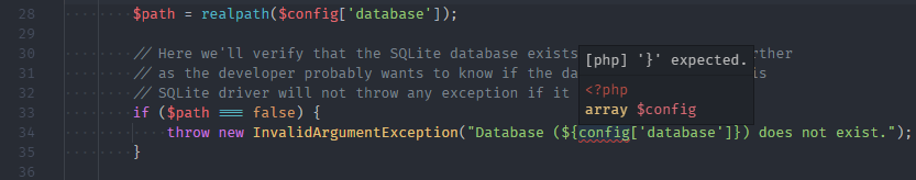In double-qouted string variable: Parse Error · Issue #219 · microsoft/tolerant-php-parser · GitHub