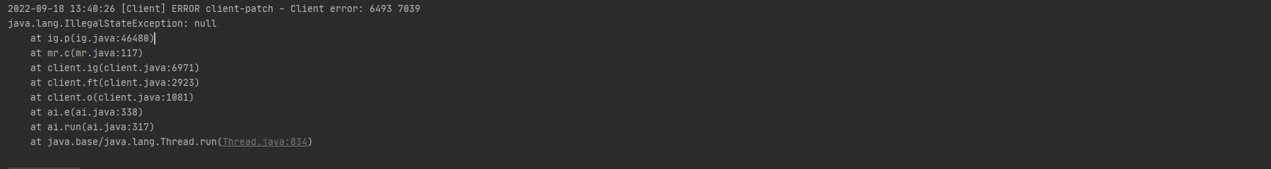 Client error · Issue #15694 · runelite/runelite · GitHub