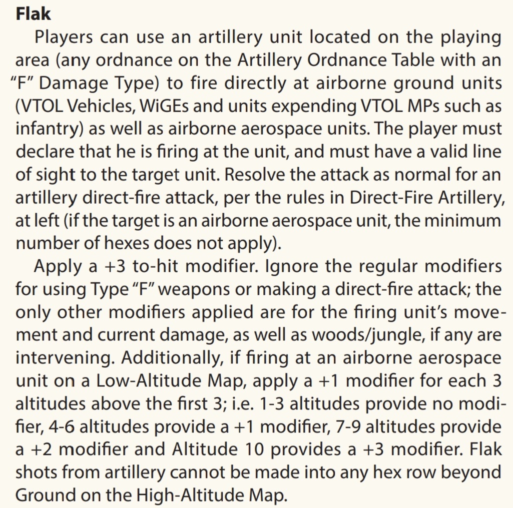 Anti-Aircraft Targeting Quirk not properly accounted for during Flak Attacks with Artillery ...